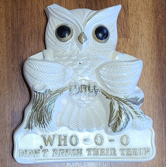 Accents | Vintage 1964 Miller Studio Chalkware Owl | Poshmark